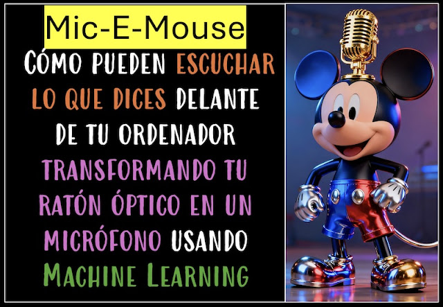 Ataque Mic-E-Mouse: Cómo pueden escuchar lo que dices delante de tu ...