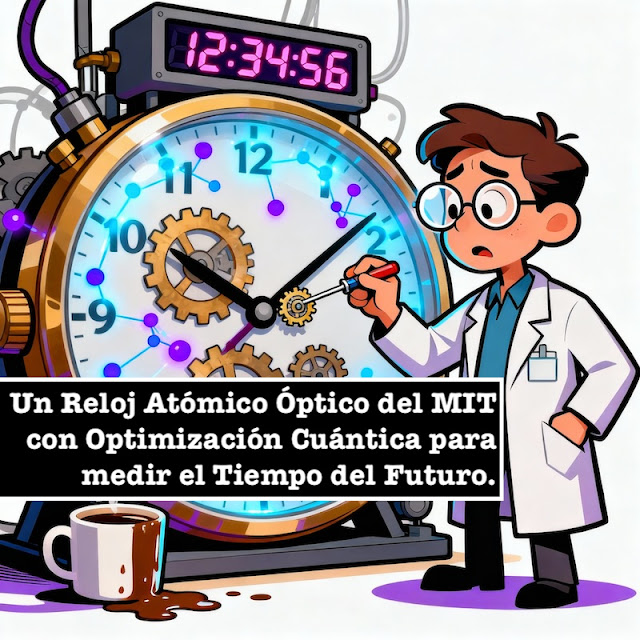 Un Reloj Atómico Óptico del MIT con Optimización Cuántica para medir el ...