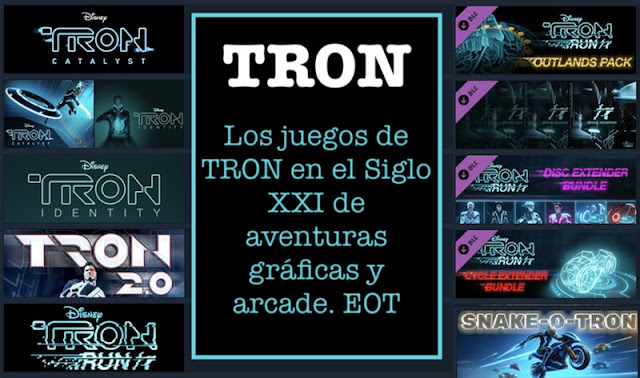 TRON: Los juegos de TRON en el Siglo XXI de aventuras gráficas y arcade ...